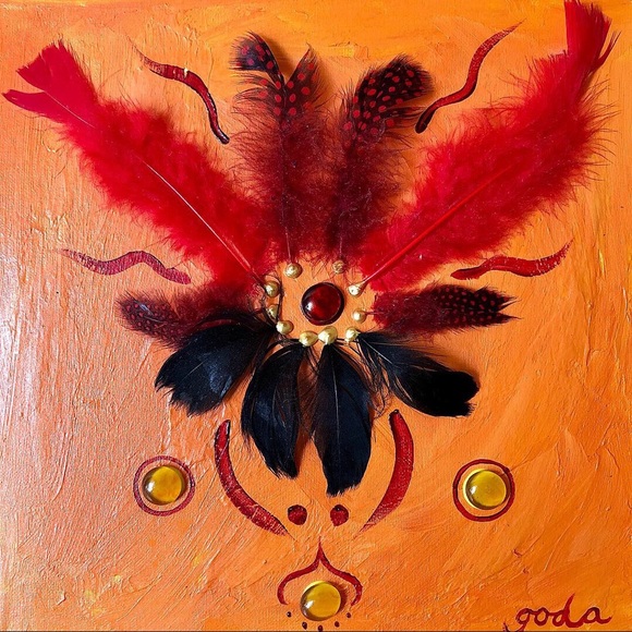 Wall Decor | Handmade Original Crafted Painting Abstract | Poshmark